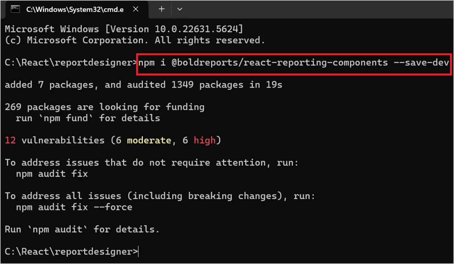 How to Embed Report Designer to a React App | Bold Reports