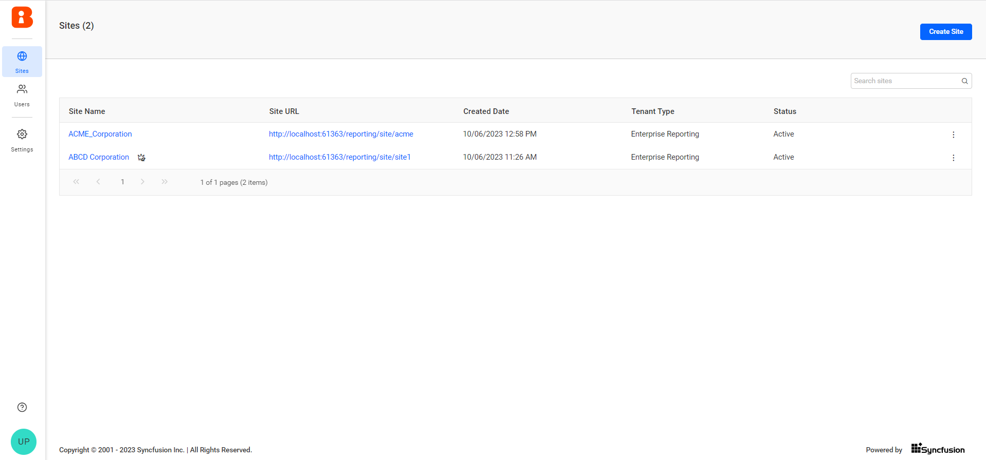 How to Create a Multitenant with Bold Reports Report Server