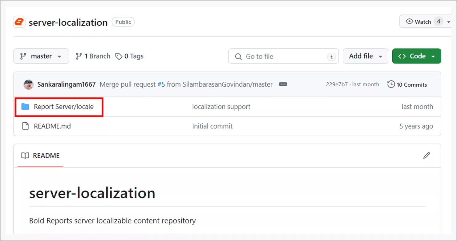 How to Localize Report Designer UI in Bold Reports Server