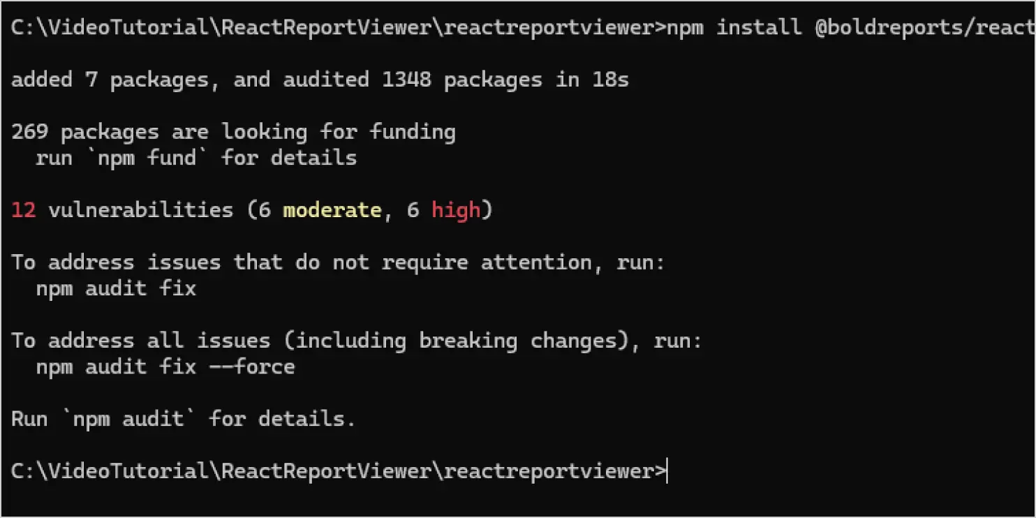 How to Embed Report Viewer to a React App | Bold Reports