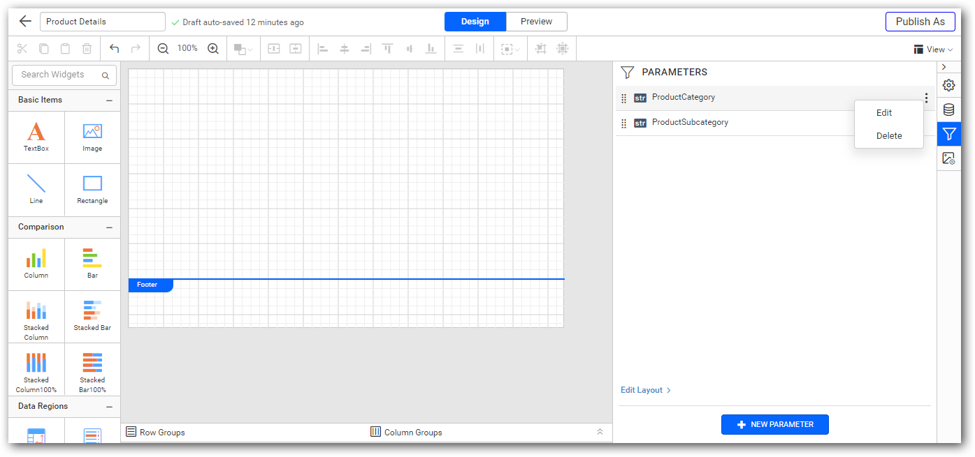 Add Cascading Parameters to your Report - Bold Reports