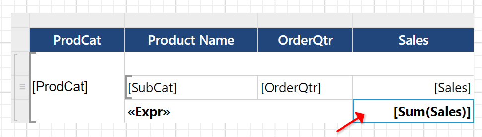 Add Headers and Footers with Tablix Groups - Bold Reports