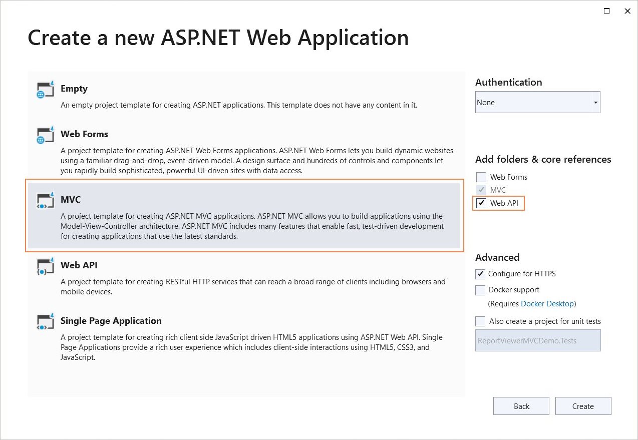 Add The Report Viewer Component To An Asp Net Mvc Application