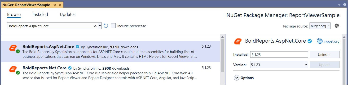 Integrate ASP.NET Core Report Viewer into .NET 6 Application