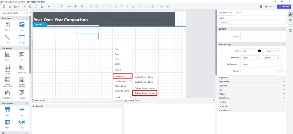 Create Year-Over-Year Reports in Minutes | Bold Reports