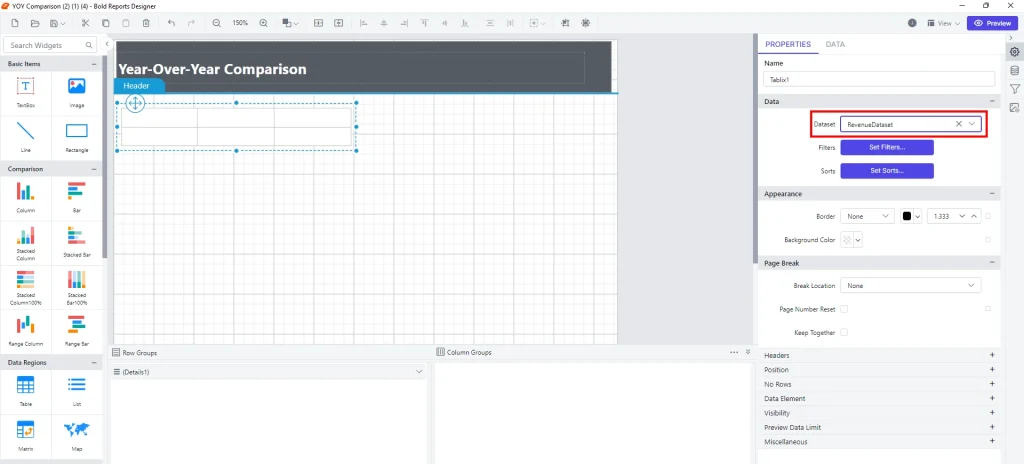 Create Year-Over-Year Reports in Minutes | Bold Reports