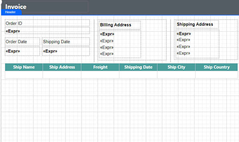 Create Invoice Reports with Report Designer | Bold Reports