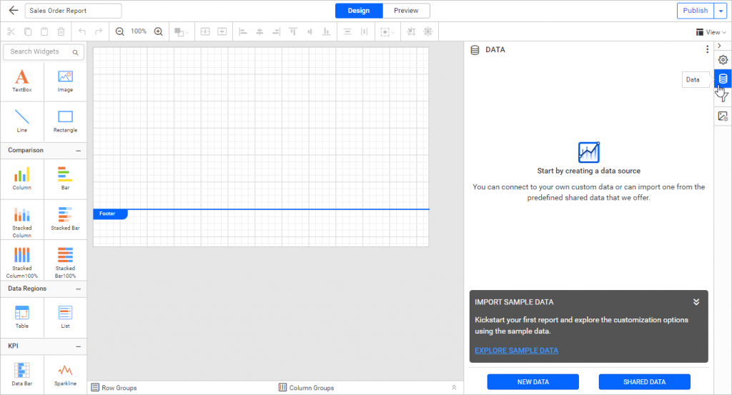 Create Your First RDL Report - Bold Reports