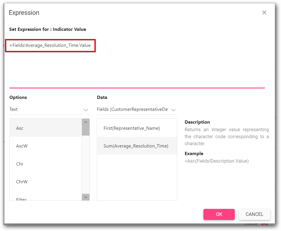 How to Create Indicator Report Using Bold Report Designer