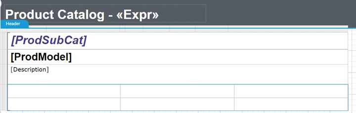 Create Impressive Master-Detail Reports with Tables