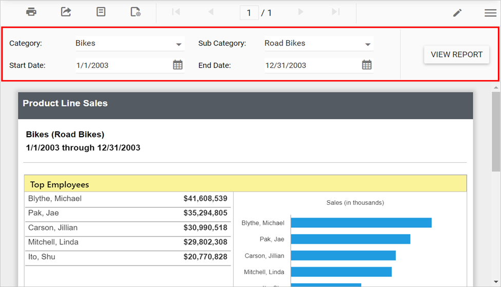 Report Parameters - Create Dynamic and Interactive Reports
