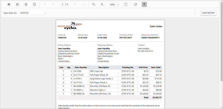 Embedding Report Viewer in JavaScript App | Bold Reports