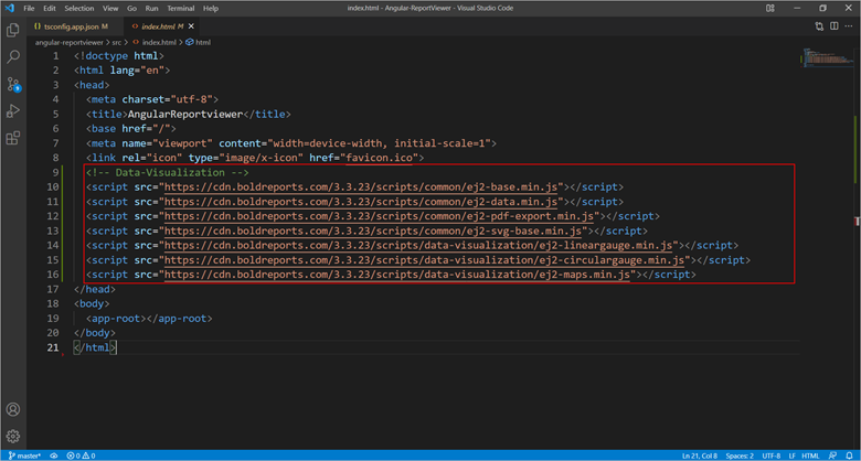 Embedding Report Viewer in JavaScript App | Bold Reports