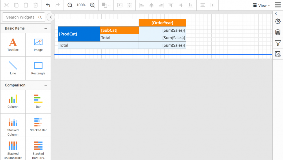 Creating Drill-Down Reports with Report Designer