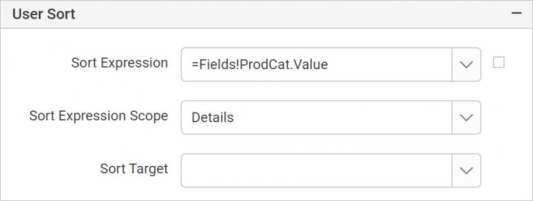 How to Enable Interactive Sorting in SSRS Tablix - Bold Reports