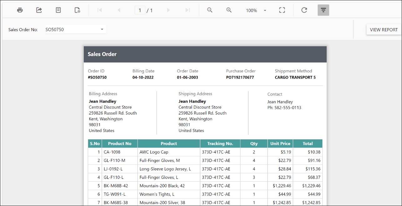 How to Load a Report from the Report Server Using JavaScript