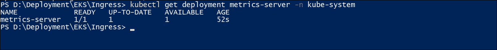 Preparing a Reporting Solution on Amazon EKS with Ingress