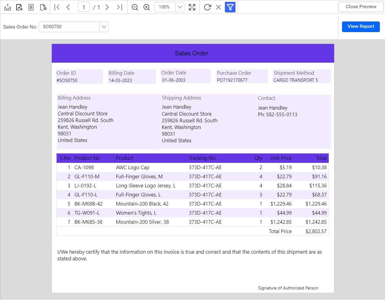 Professional Reports Made Easy with Report Designer