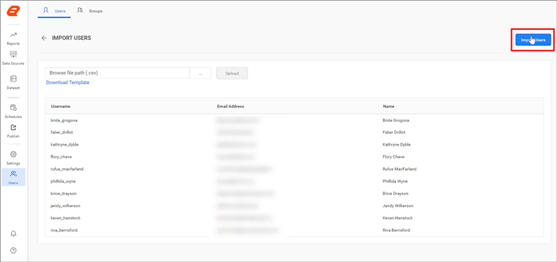Synchronize Users Across Sources in Bold Reports Server