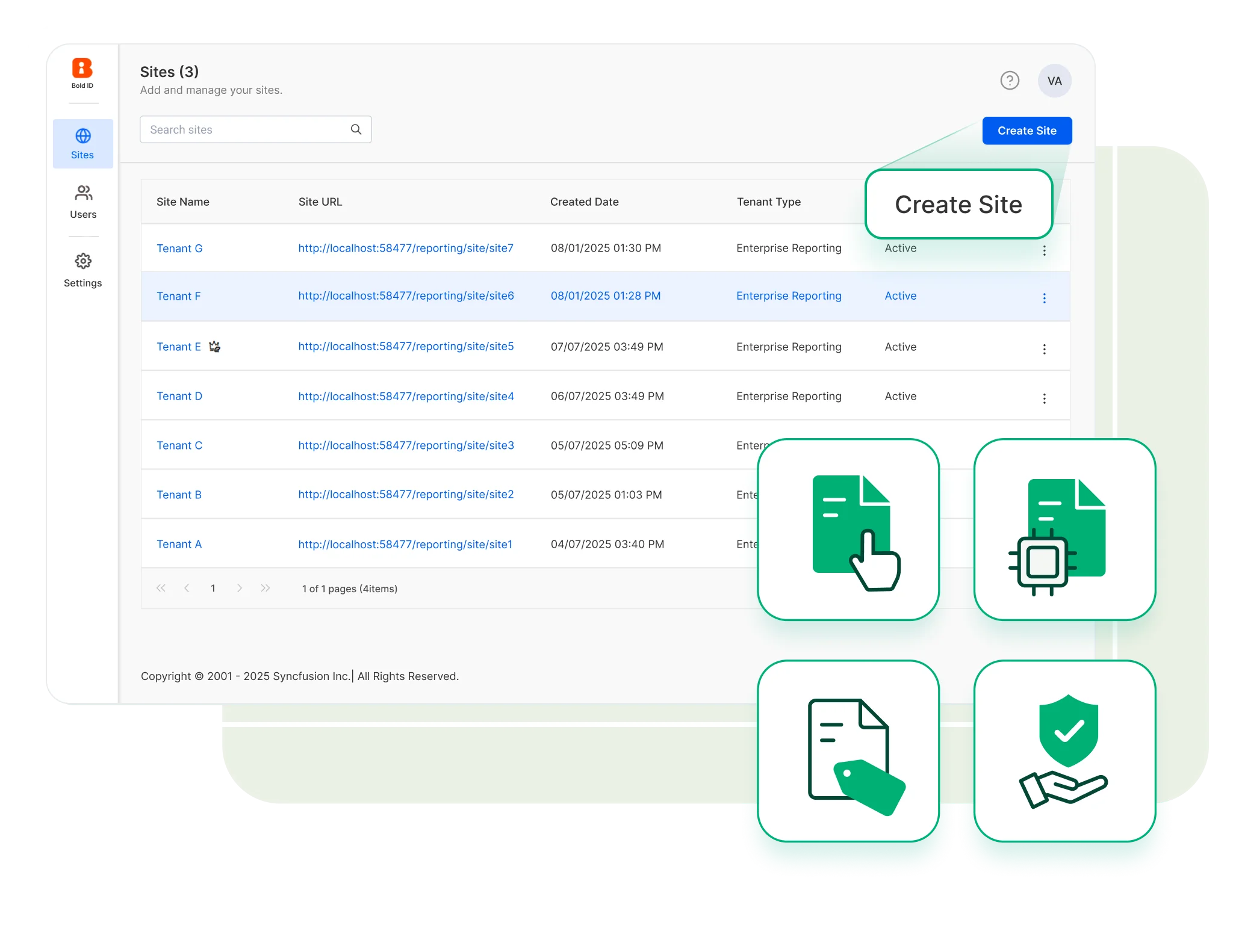Secure Multi-Tenant Reporting Platform | Bold Reports
