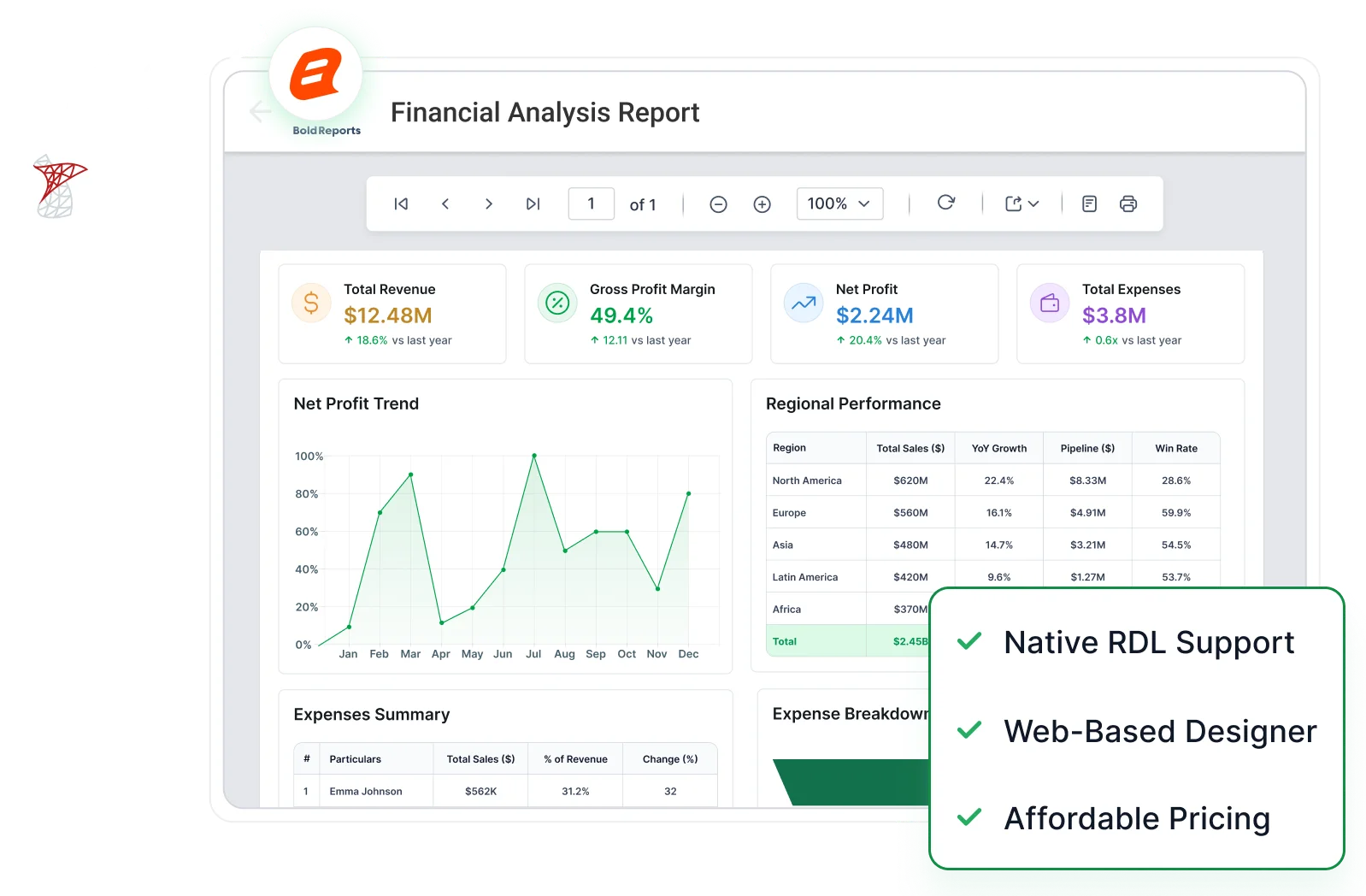 SSRS Replacement - Bold Reports