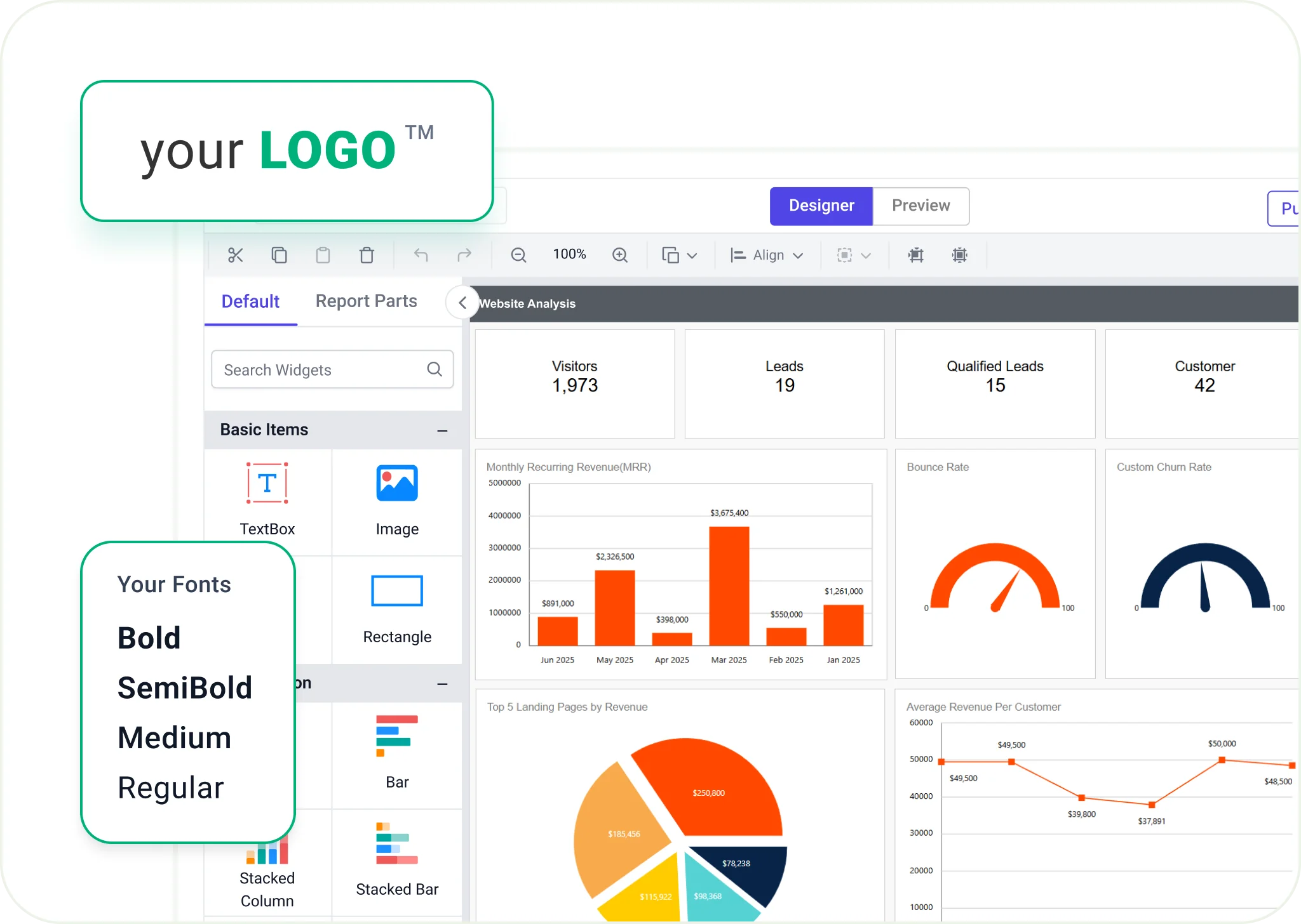 Custom White-Label Reporting & Branding Tools | Bold Reports
